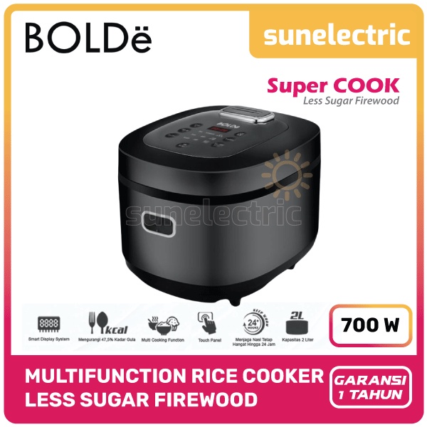 Jual BOLDe Super Cook Less Sugar Firewood / Rice Cooker / Magic Com ...