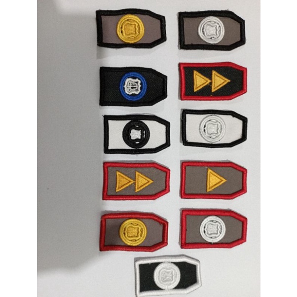 Jual BORDIR ATRIBUT SATPAM TIMBUL PANGKAT/MONOGRAM | Shopee Indonesia