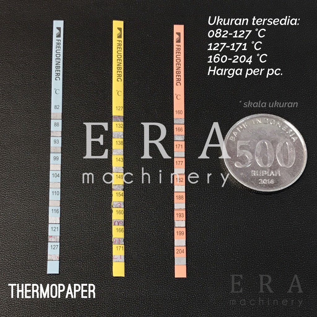 Jual Thermopaper FREUDENBERG Vilene Temperature Testing Strips Kertas ...