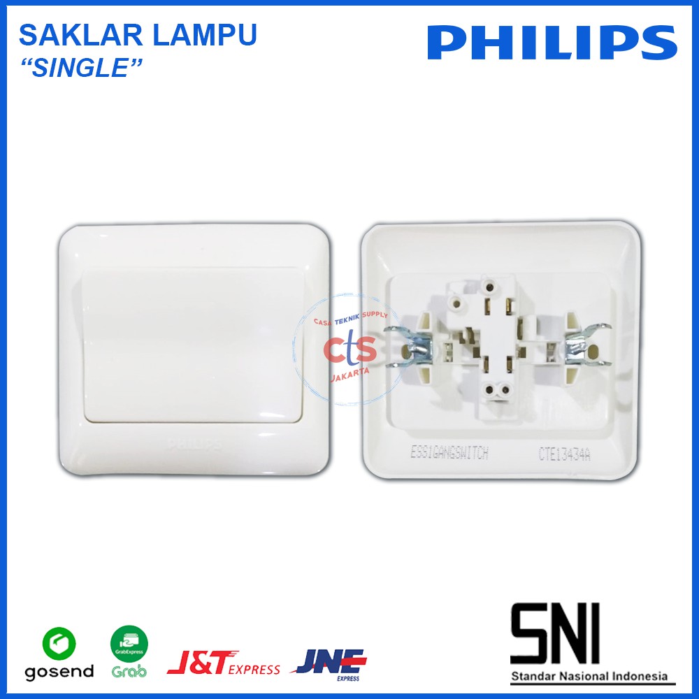 Jual PHILIPS Simply 1 Gang 1 Way | Saklar | Shopee Indonesia