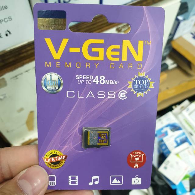 Jual Memory vgen 4gb speed 48mb/s V-GEN | Shopee Indonesia