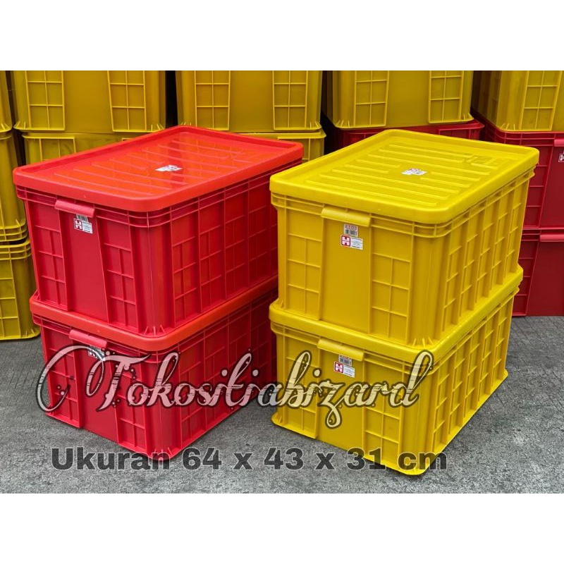 Jual Container Box Industri + Tutup 2103/ Kerajang Industri Rapat ...