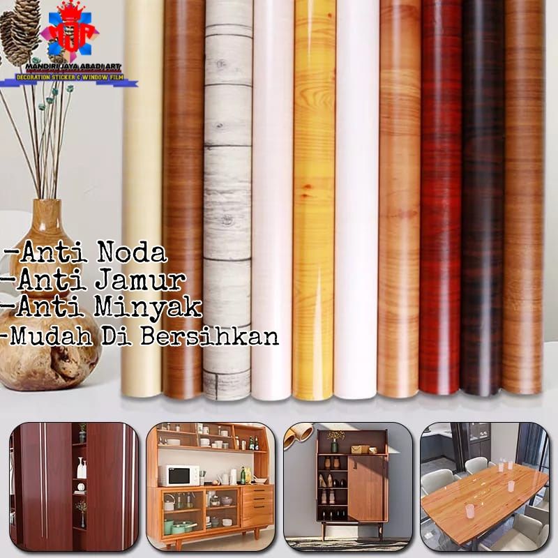 Jual Stiker/Sticker serat kayu untuk kaca, Dinding,Meja,Lemari, Kulkas ...