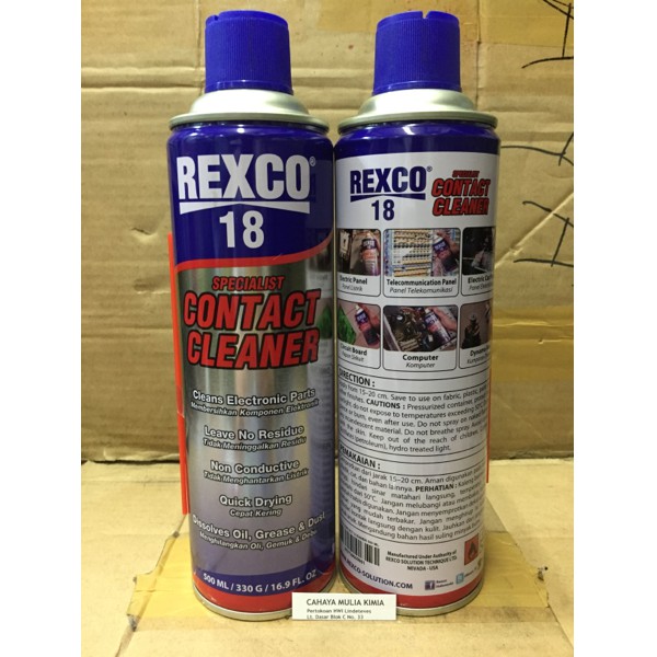 Jual Contact cleaner REXCO 18 (500ml) | Shopee Indonesia