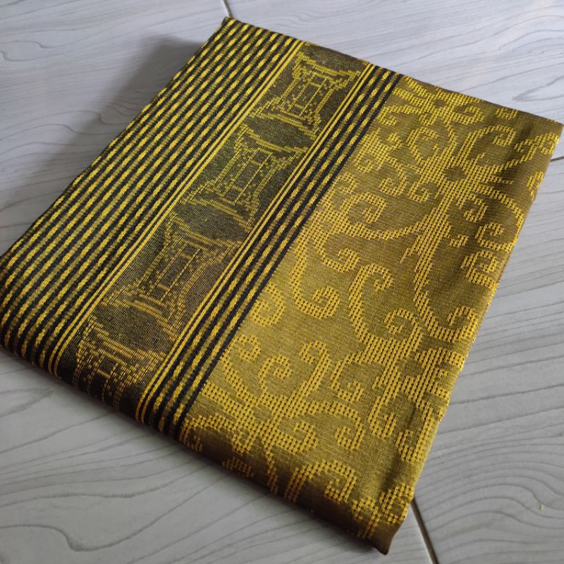 Jual Songket Baron Kuning Emas | Songket Baron Emas | Tenun Songket ...