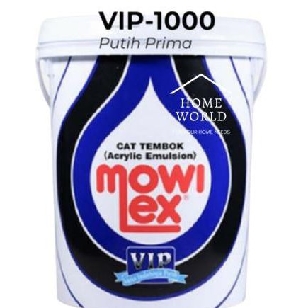 Jual Cat Tembok Mowilex Vip- E1000 Putih Prima 20 Liter/Pail Natalia_789 | Shopee Indonesia
