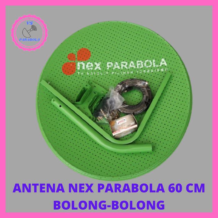 Jual Antena Nex Parabola 60 Cm Komplit Receiver Nex Parabola | Shopee ...