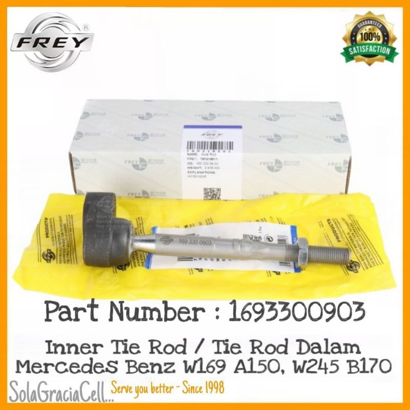 Jual Inner Tie Rod / TieRod Dalam Mercedes A150 W169, B170 W245 ...