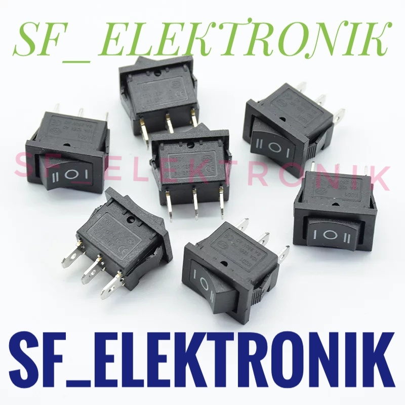 Jual Switch Saklar Power 3 Pin kaki On Off On 21X15mm | Shopee Indonesia