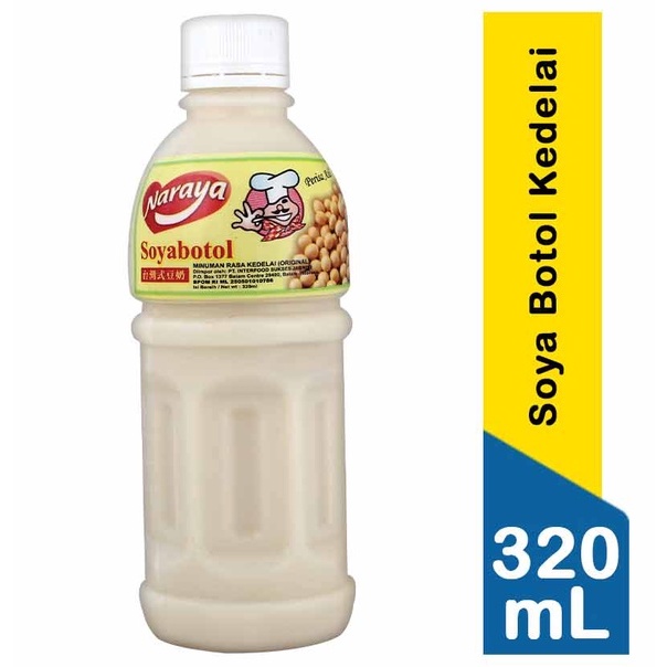 Jual Naraya Soya Botol Kedelai 320mL - SUSU KEDELAI | Shopee Indonesia