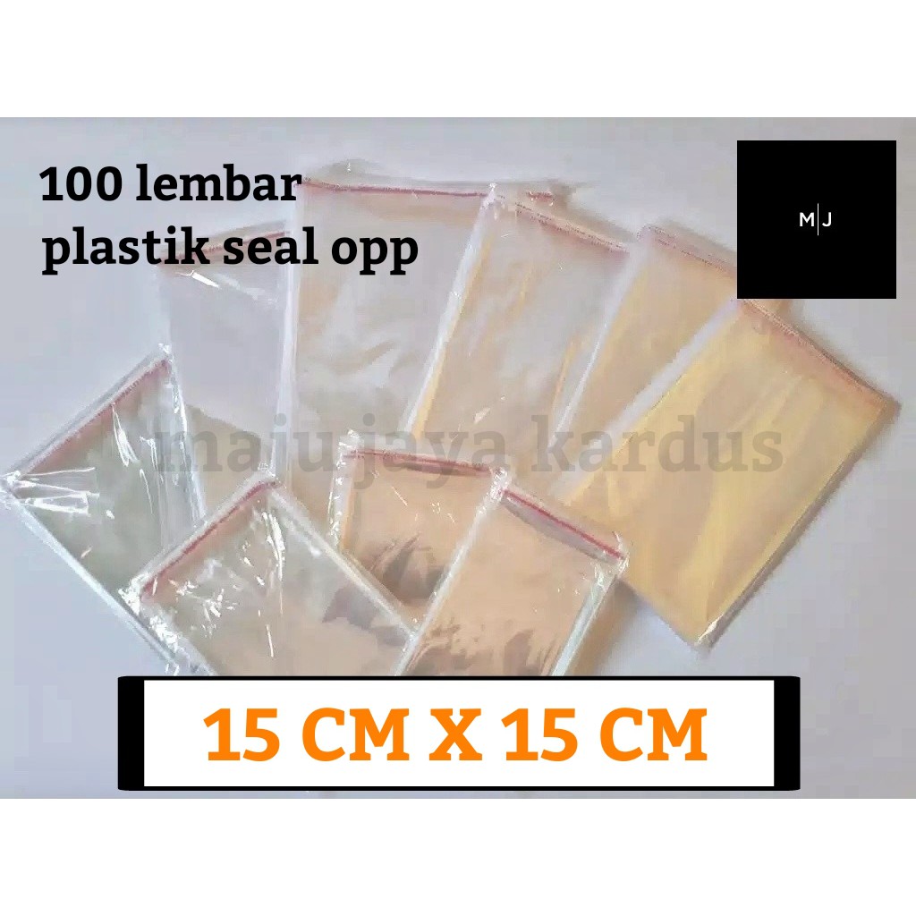 Jual Plastik OPP Lem Plastik Undangan Plastik Baju Plastik Kue Plastik Lem Seal Perekat Ukuran ...