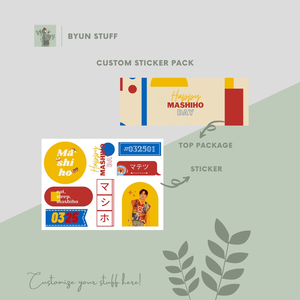 Jual Custom Sticker Pack KPOP | Shopee Indonesia