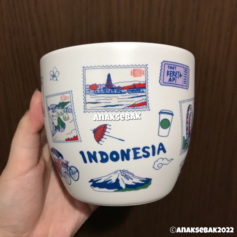 Jual Starbucks Mug Landmark 15oz Beauty Of Indonesia 2022 Edition | Shopee Indonesia