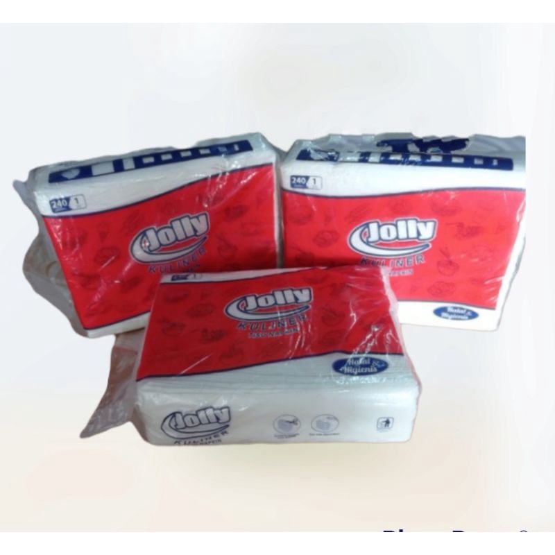 Jual tisu tissu hand towel merk Jolly isi 240 lembar kualitas terbaik ...