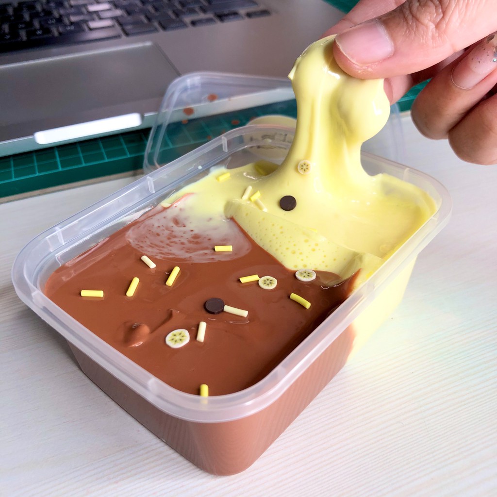 Jual Choco Nana Slime 200gr | Shopee Indonesia
