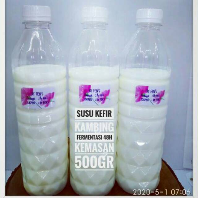Jual Susu Kefir Kambing Fermentasi 48H Kemasan 500gr ~ Ojek Online ...