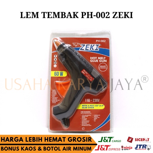 Jual Pistol Lem Tembak/Glue Gun PH-002 ZEKI Original Terbaru Pistol ...