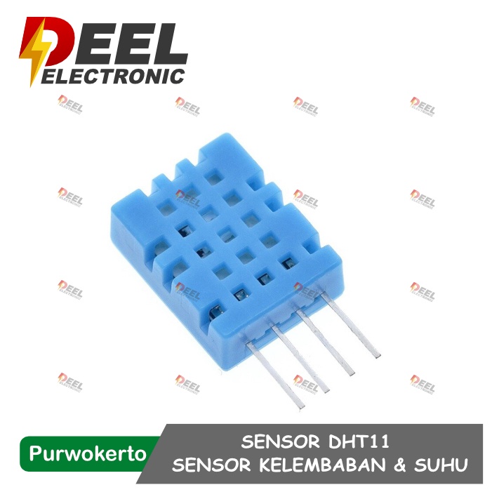 Jual SENSOR DHT11 SUHU DAN KELEMBABAN MODULE DHT-11 TEMPERATURE ...