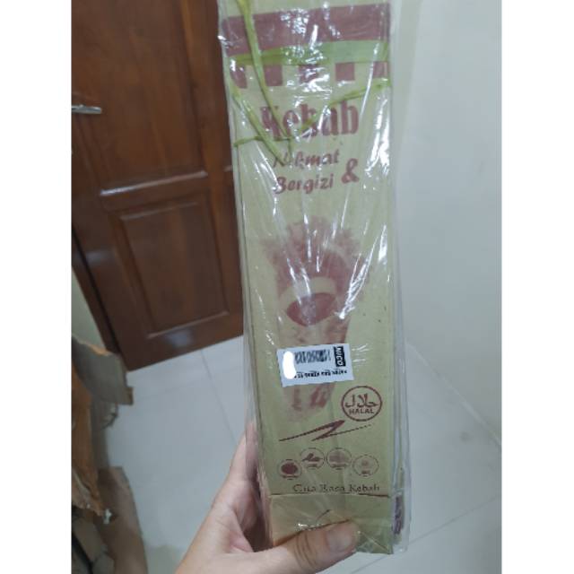 Jual Paper Kebab Coklat Pak 50 Lembar | Shopee Indonesia