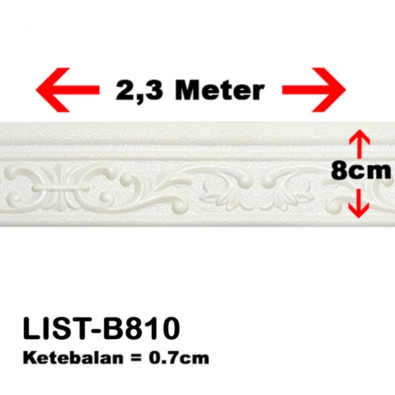 Jual wallpaper wallstiker list motif batik putih | Shopee Indonesia