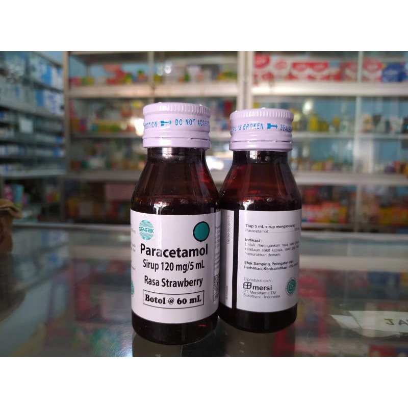 Jual PARACETAMOL SYRUP MERSI 60ML | Shopee Indonesia