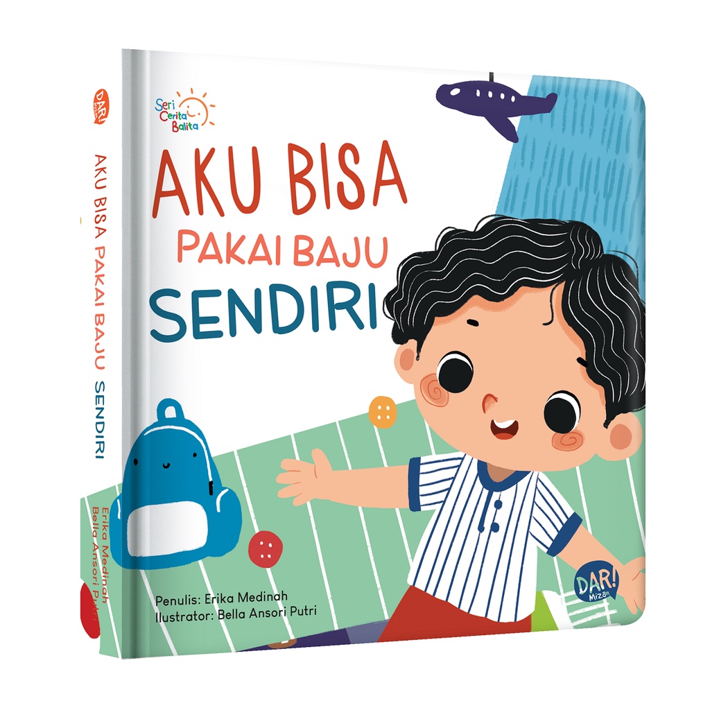 Jual [Mizan Medan] Scb Aku Bisa Pakai Baju Sendiri Boardbook | Shopee ...