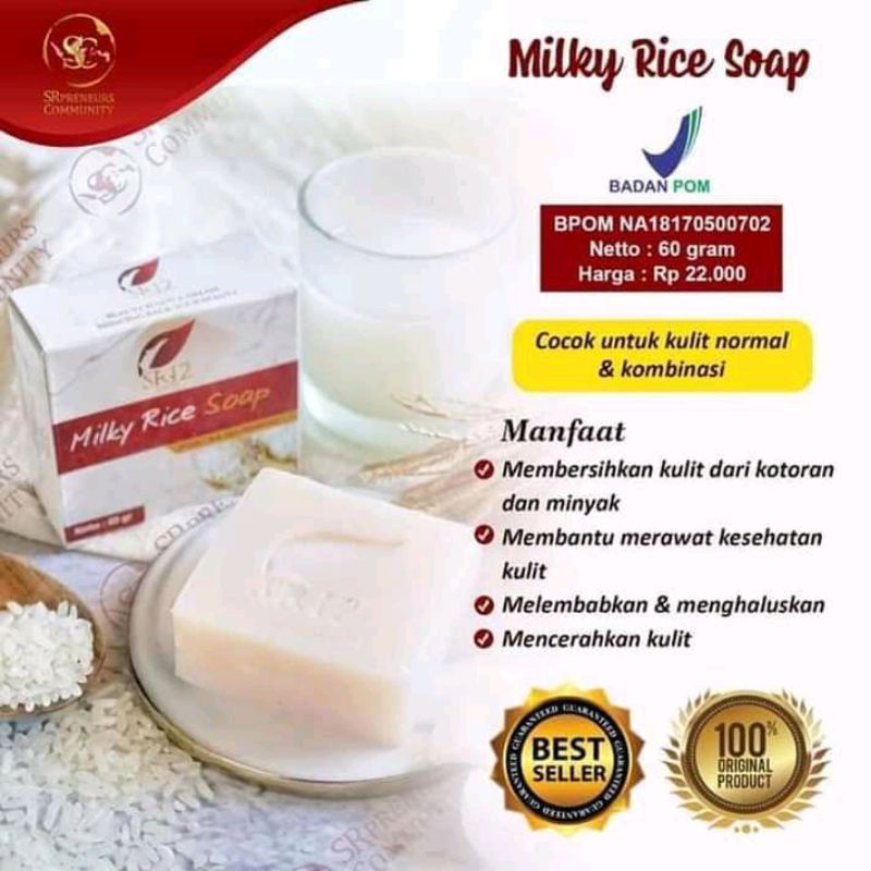Jual milky rice soap | Shopee Indonesia