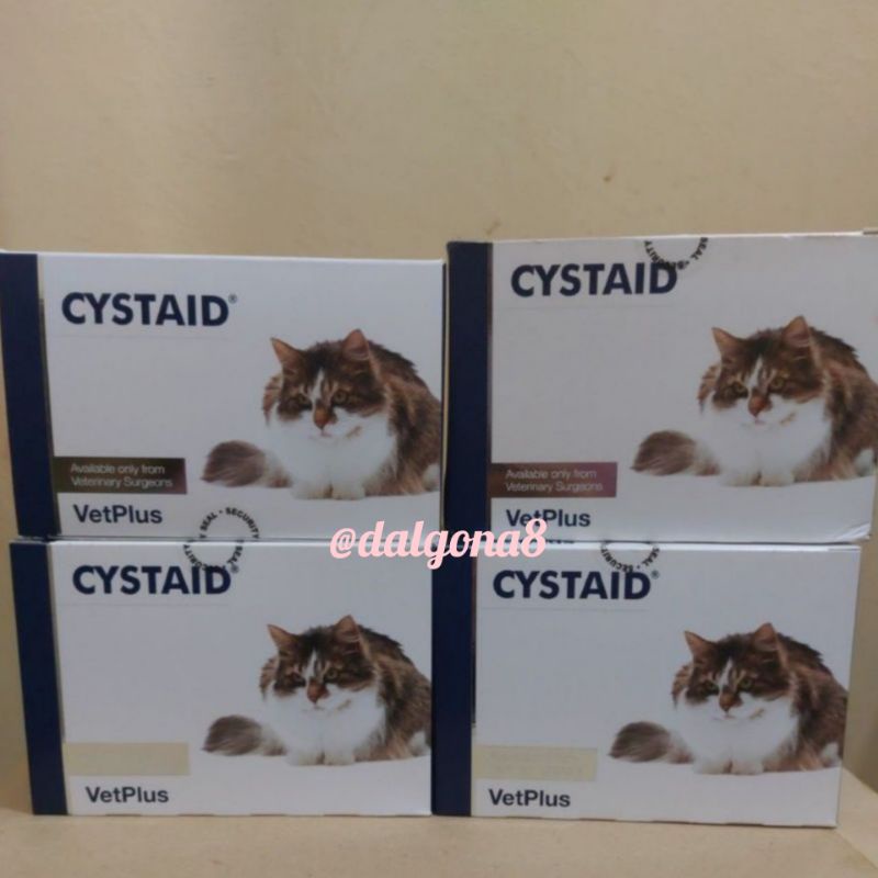 Jual Cystaid Plus Cystaid 30kapsul Obat kucing | Shopee Indonesia