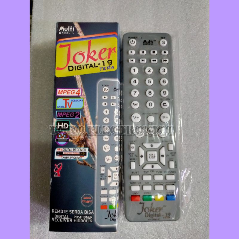 Jual Remote Joker Receiver Digital 19 Tera | Shopee Indonesia