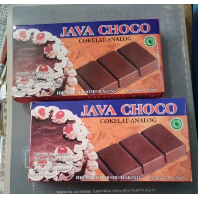 Jual COKELAT BATANG JAVA CHOCO 250 GR / COKLAT ANALOG COMPOUND | Shopee ...