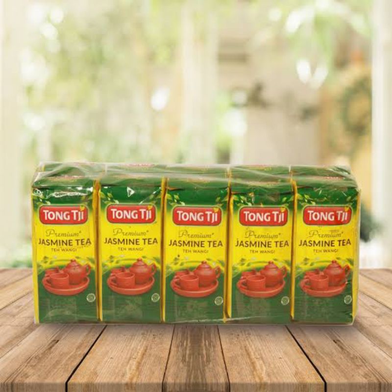 Jual Tong Tji Premium Jasmine Tea Bubuk ( Teh Seduh ) Per slop ( 10pack ...