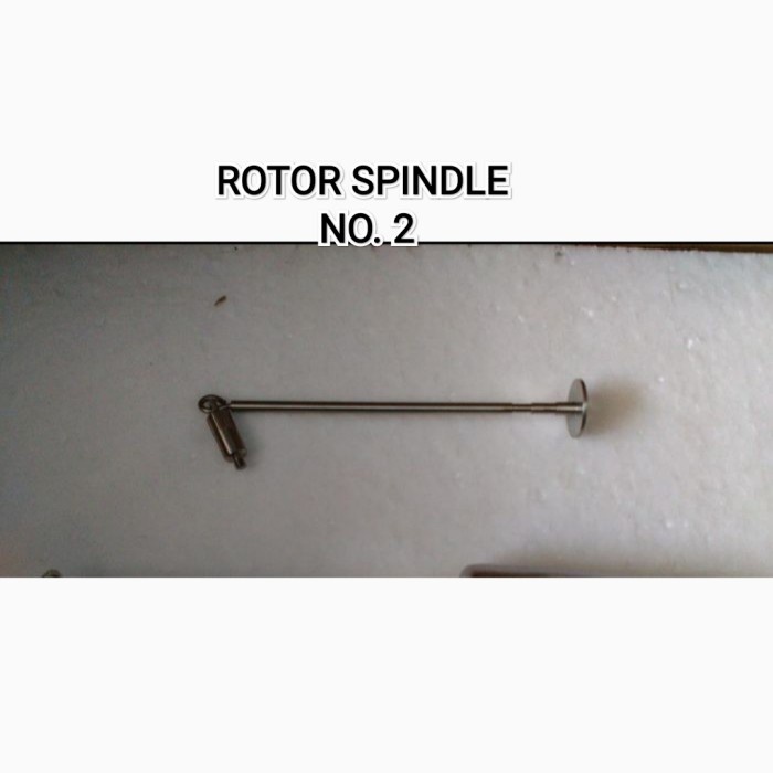 Jual Spindel Rotor No.2 for Viscometer Rion VT-06 - Rotor Spindle No. 2 ...