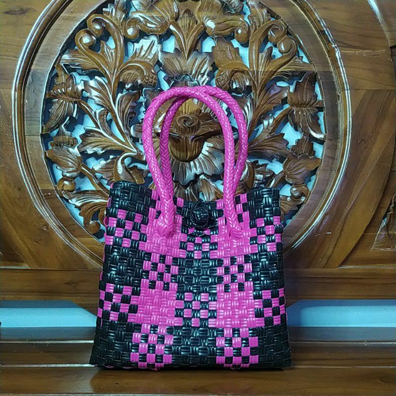Jual Tas Jali Jali Anyaman Plastik Premium (Daraja) | Shopee Indonesia