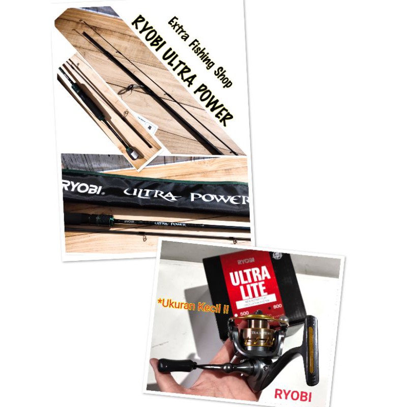 Jual PAKET ULTRALIGHT RYOBI ULTRA POWER ULTRA LITE | Shopee Indonesia