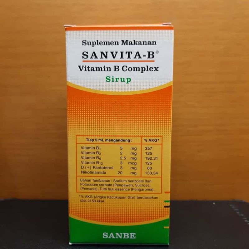 Jual Sanvita-B Syrup 120 ml | Shopee Indonesia