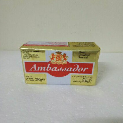 Jual President Ambassador Butter Salted / Unsalted 200gr | Shopee Indonesia