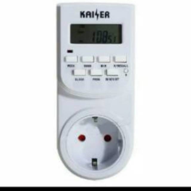 Jual Stop Kontak Timer Digital Kaiser - Timer Listrik Digital Kingstar ...