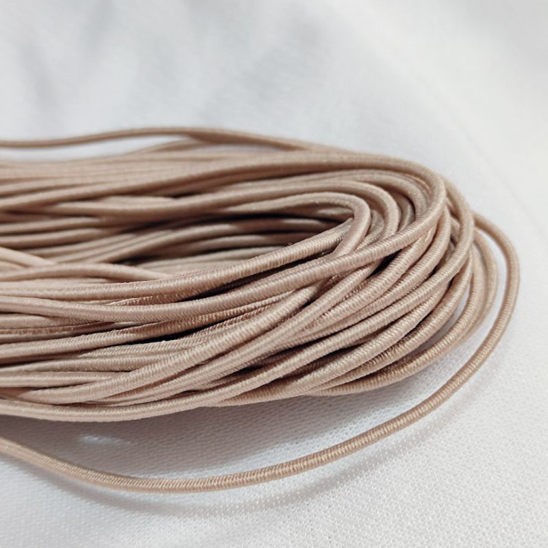 Jual [PART 1] Tali Karet POLOS Elastis SENGKELIT PENGAIT LUBANG KANCING ...