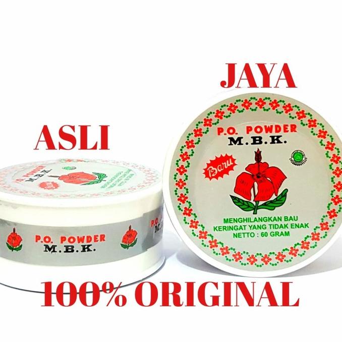 Jual Bedak MBK Powder Silver ~ Kemasan Bulat (Menghilangkan Bau ...