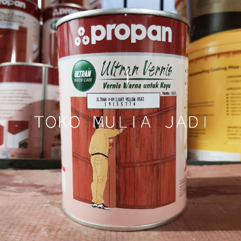 Jual Cat politur Propan Ultran Vernis V-09 / kayu pernish pernis plitur ...