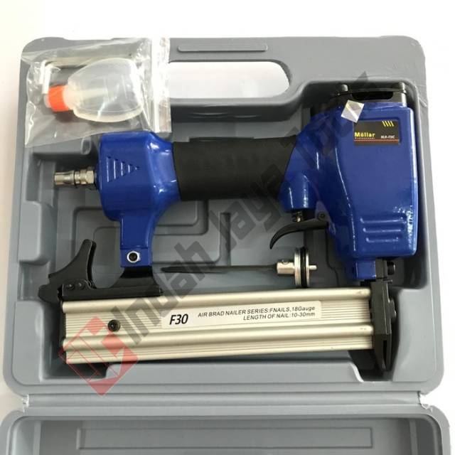 Jual Air Nailer F30 MOLLAR / Mesin Alat Paku Tembak Staples Stapler ( ORIHINAL ) | Shopee Indonesia