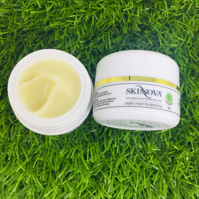 Jual skinnova night cream brightening | Shopee Indonesia