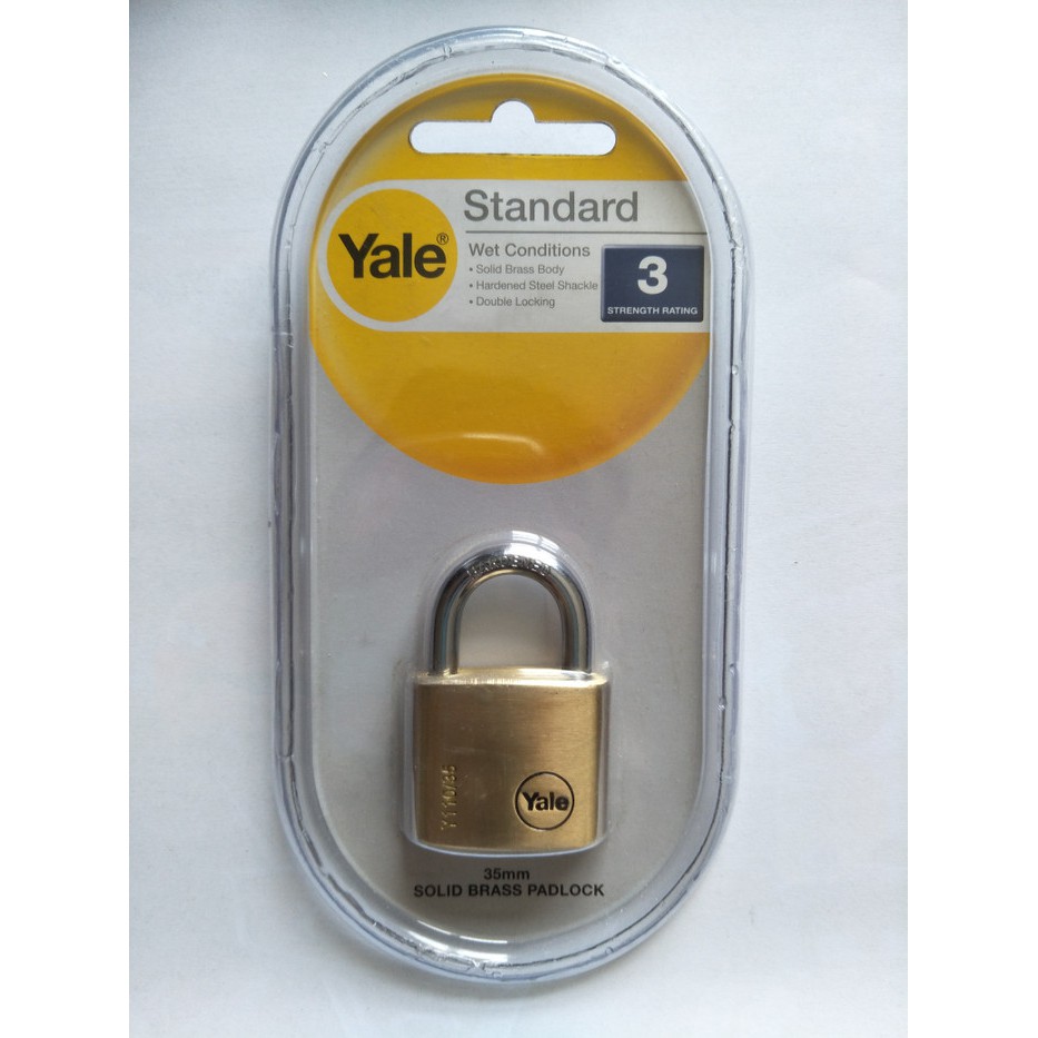 Jual Gembok YALE Y110351211 | Shopee Indonesia