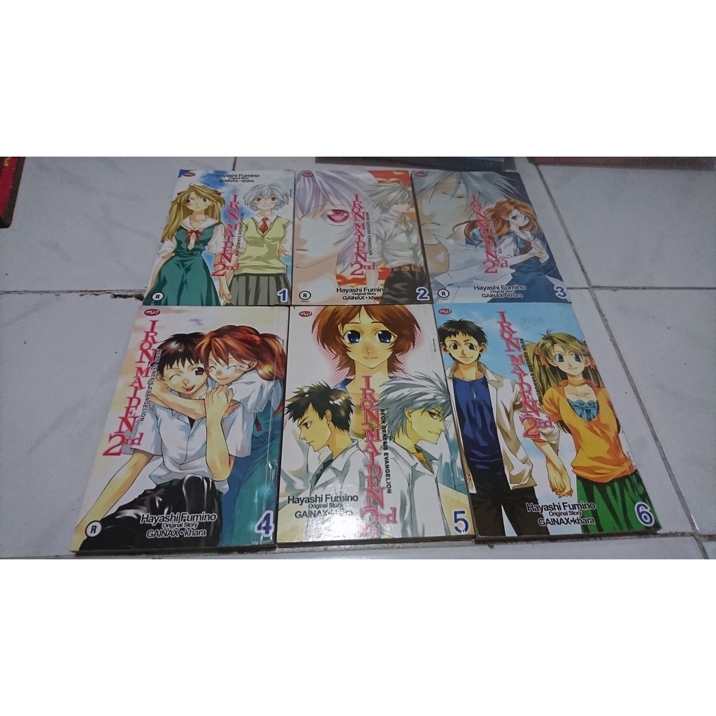 Jual Komik Neon Genesis Evangelion Iron Maiden 2nd 1-6 tamat | Shopee Indonesia