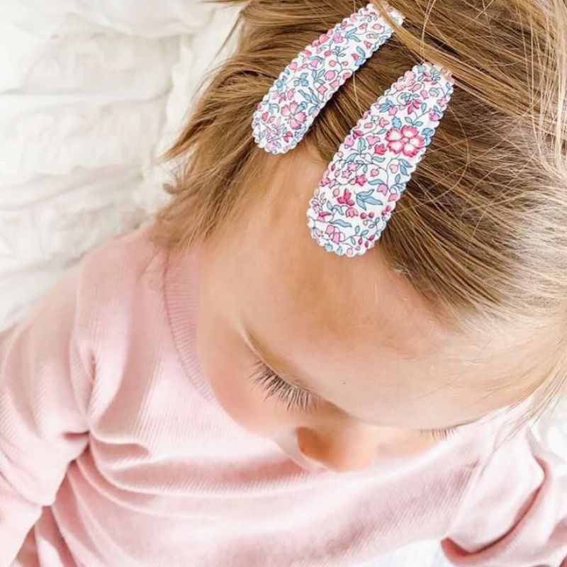 Jual Dainty Dulcie x Liberty London Fabric Hair Clips || Jepit Rambut ...