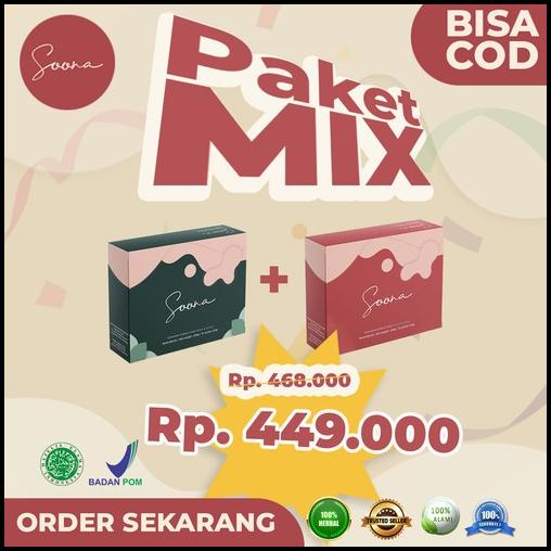 Jual Paket Mix Soona High Fiber Detox Fresh Isi 15 Pelangsing Sona Drink | Shopee Indonesia