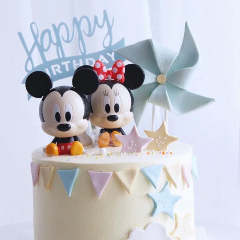 Jual Boneka Figure Cake Topper Mickey Mouse | Shopee Indonesia