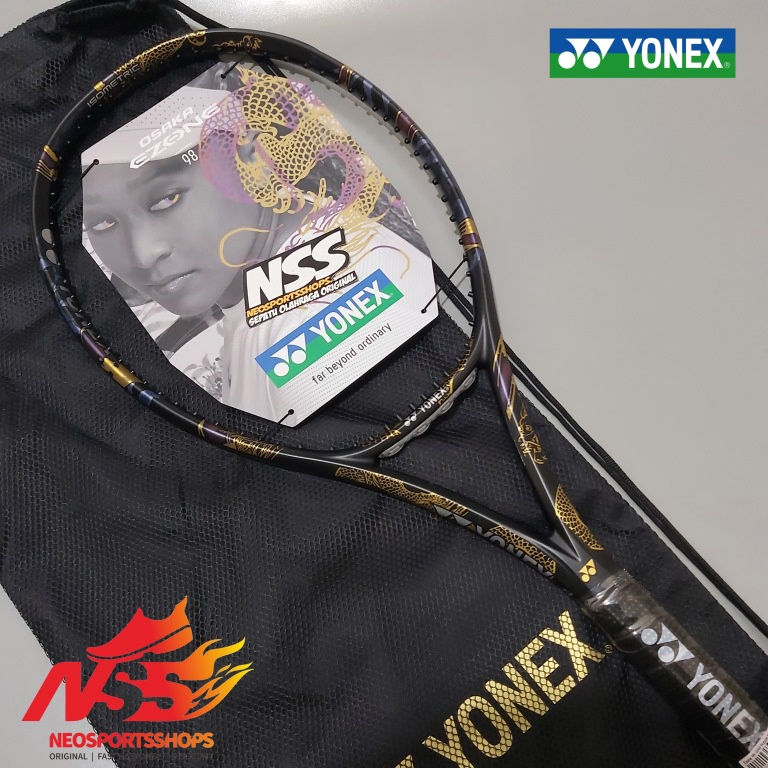 Jual Raket Tenis Yonex Ezone 98 Osaka Limited Edition Gold Purple Original | Shopee Indonesia
