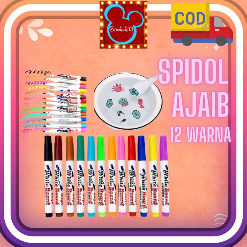 Jual Spidol Warna Ajaib Mengapung Di Air Spidol Mainan Spidol Air Isi ... Jual Spidol Warna Ajaib Mengapung Di Air Spidol Mainan Spidol Air Isi ...