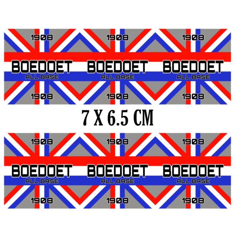 Jual Stiker Boedoet All Base 1908 | Shopee Indonesia